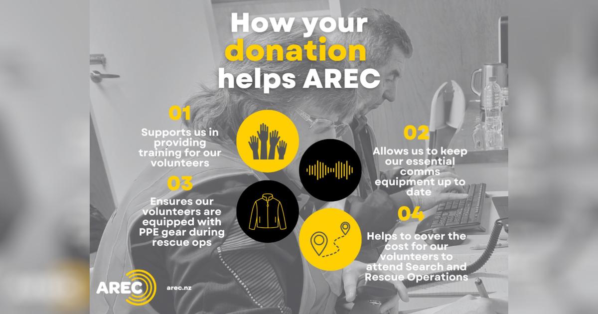 Amateur Radio Emergency Communications - AREC - Givealittle