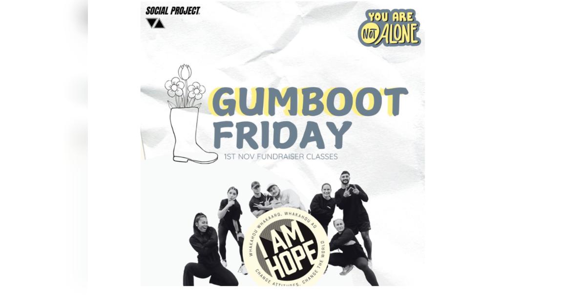 Gumboot Friday - Givealittle