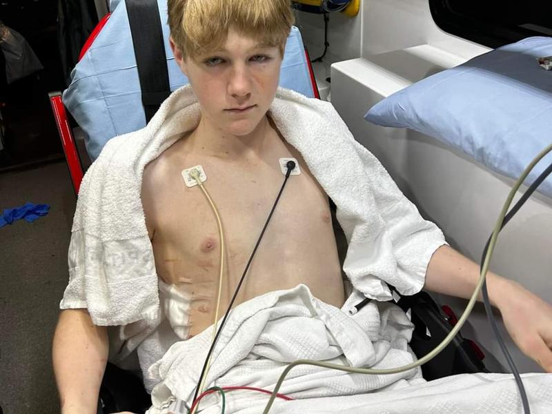 Tornado destroyed rhileys room and impaled him in the chest collapsing ...