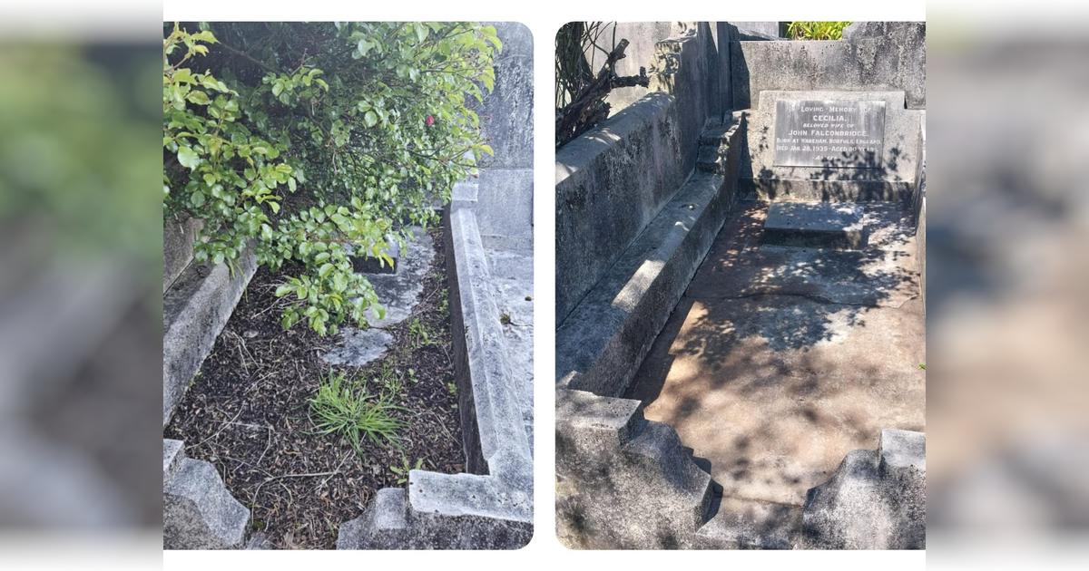 Reclaiming Graves from Nature - Givealittle