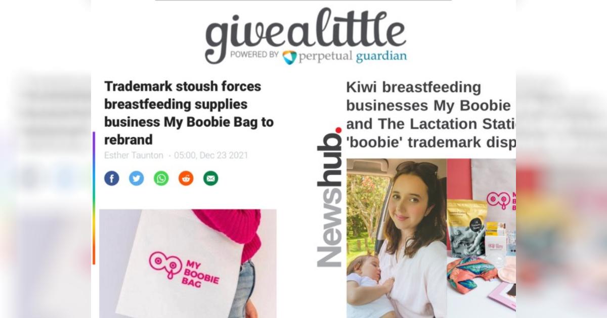 My Boobie Bag Givealittle