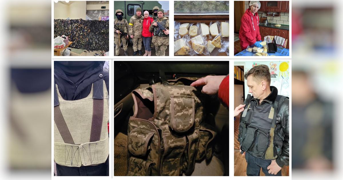 Help Volunteers in the Ukraine Directly - Givealittle
