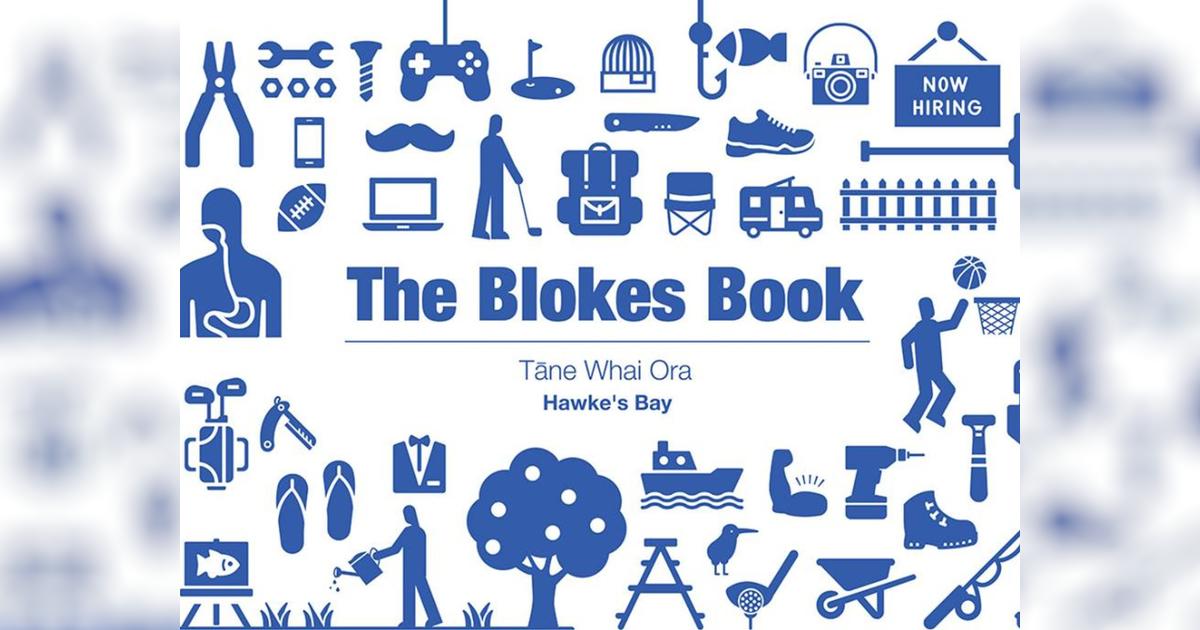 Blokes Book , Tāne Whai Ora, Hawke's Bay - Givealittle