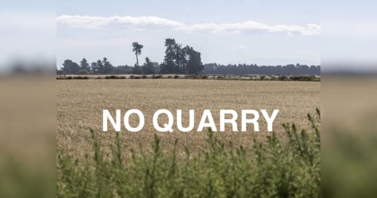Keep Quarrying out of our Communities - Givealittle