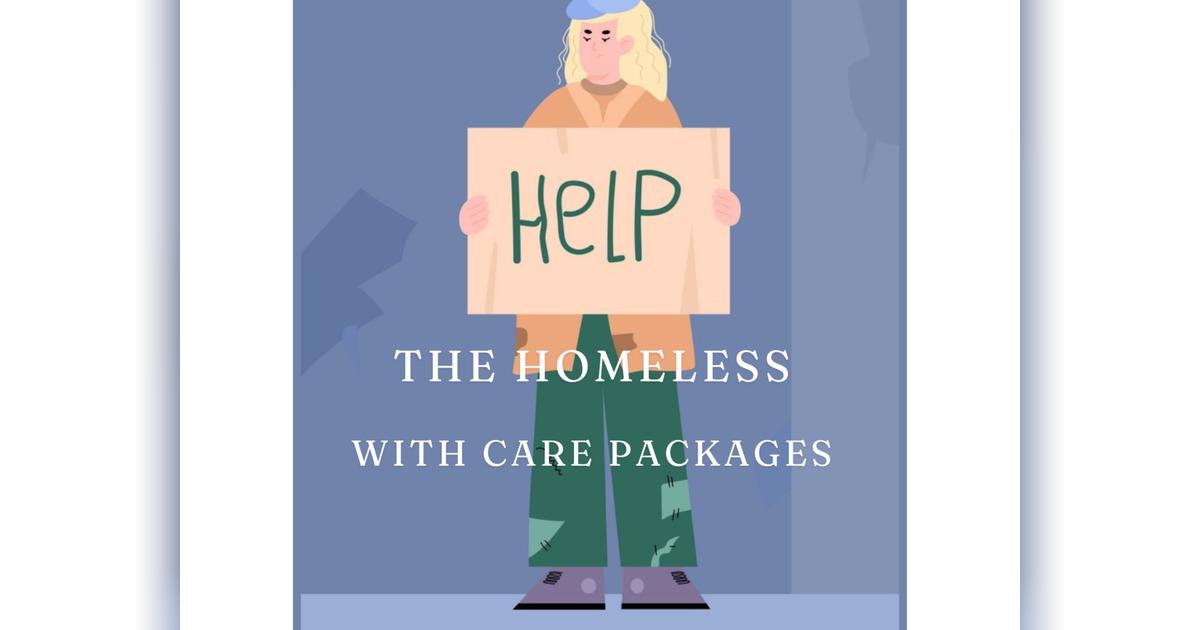 Supporting care packages for the homeless - Givealittle