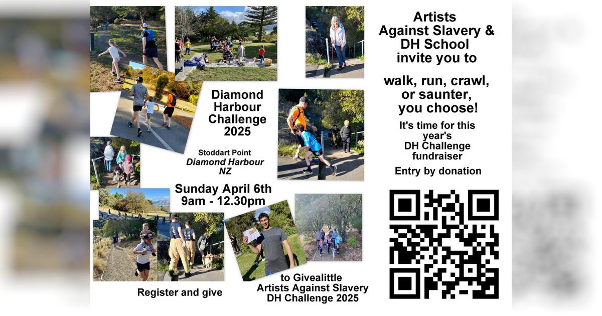 DIAMOND HARBOUR CHALLENGE 2025 - Givealittle