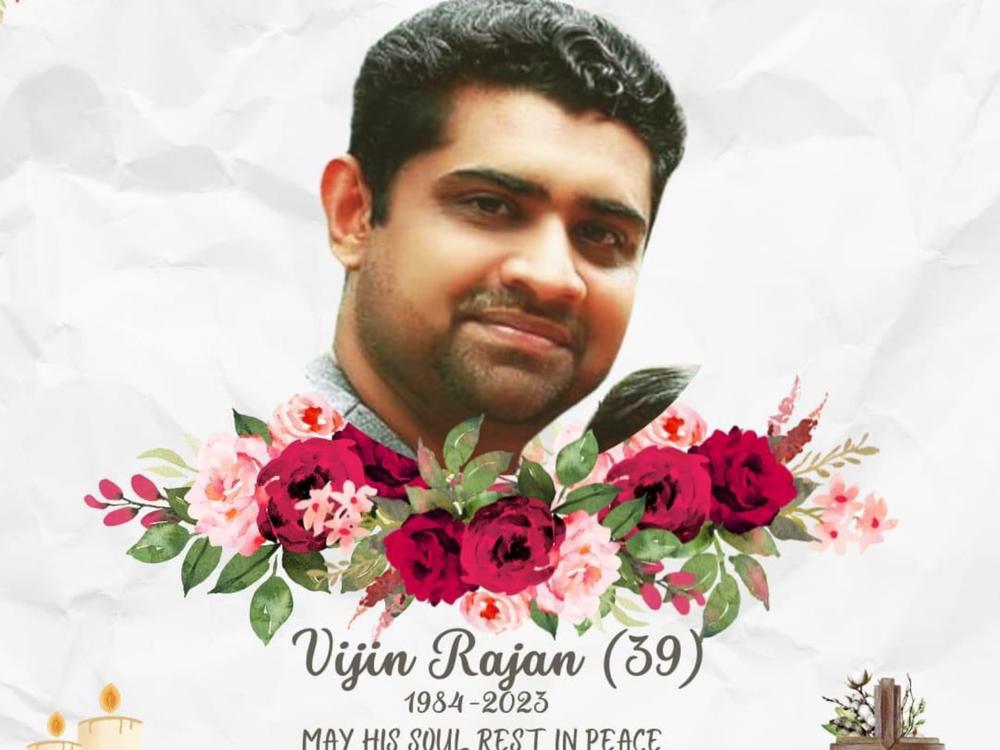 With love to Vijin's family - Givealittle