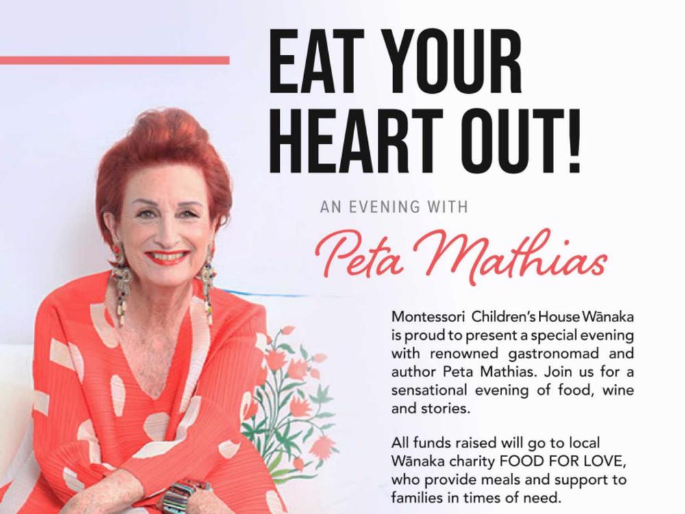 EAT YOUR HEART OUT! An evening with Peta Mathias - Givealittle