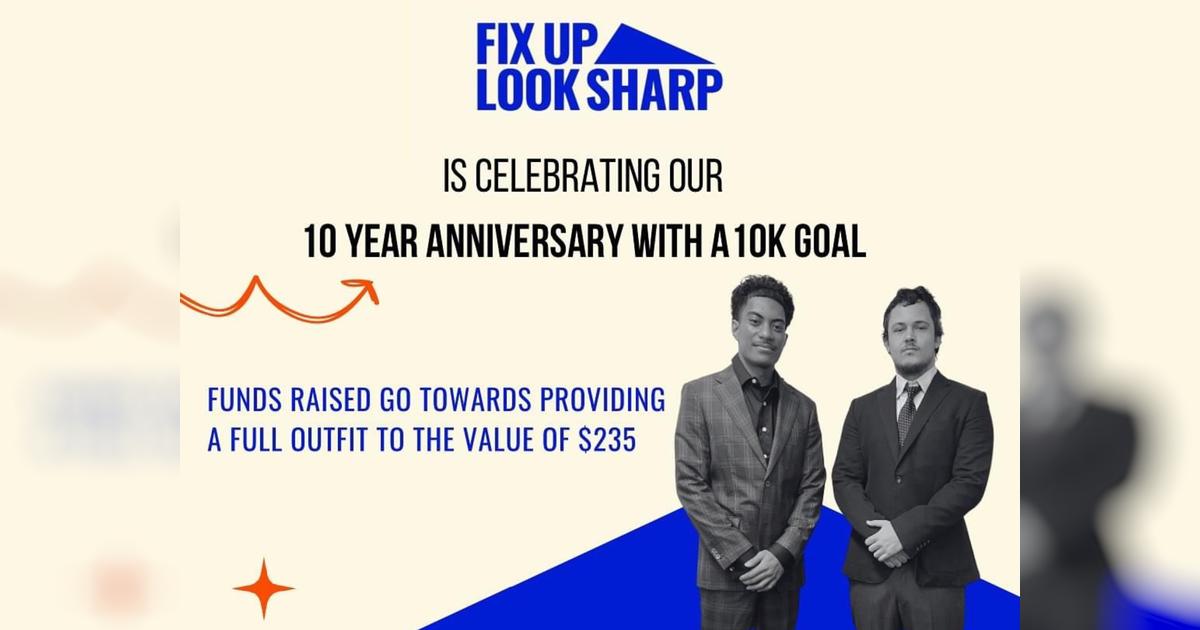‘Fix Up, Look Sharp’ is celebrating 10 years! - Givealittle