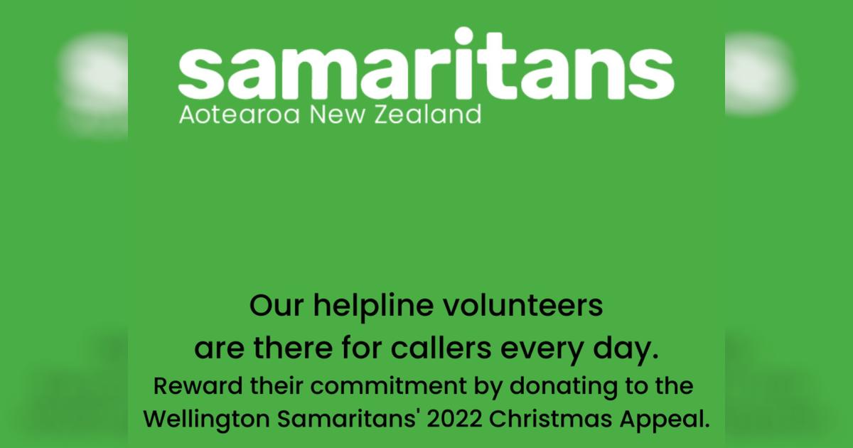Support Samaritans this Christmas - Givealittle
