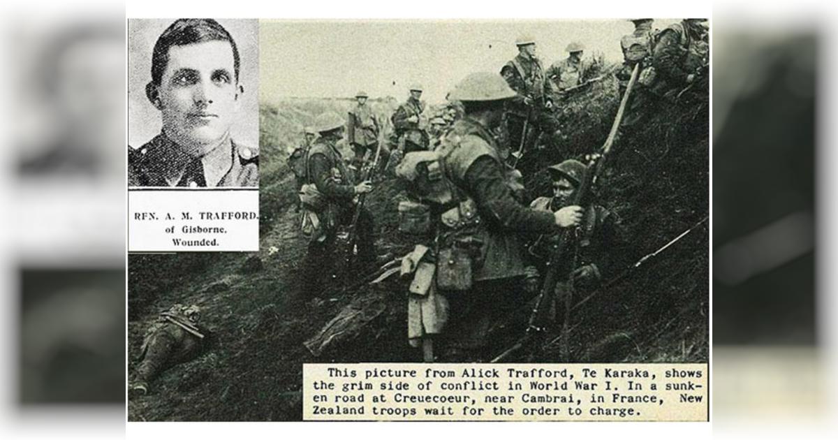 ANZAC, Alick Trafford's Emotional and Honest WW1 Diaries. - Givealittle