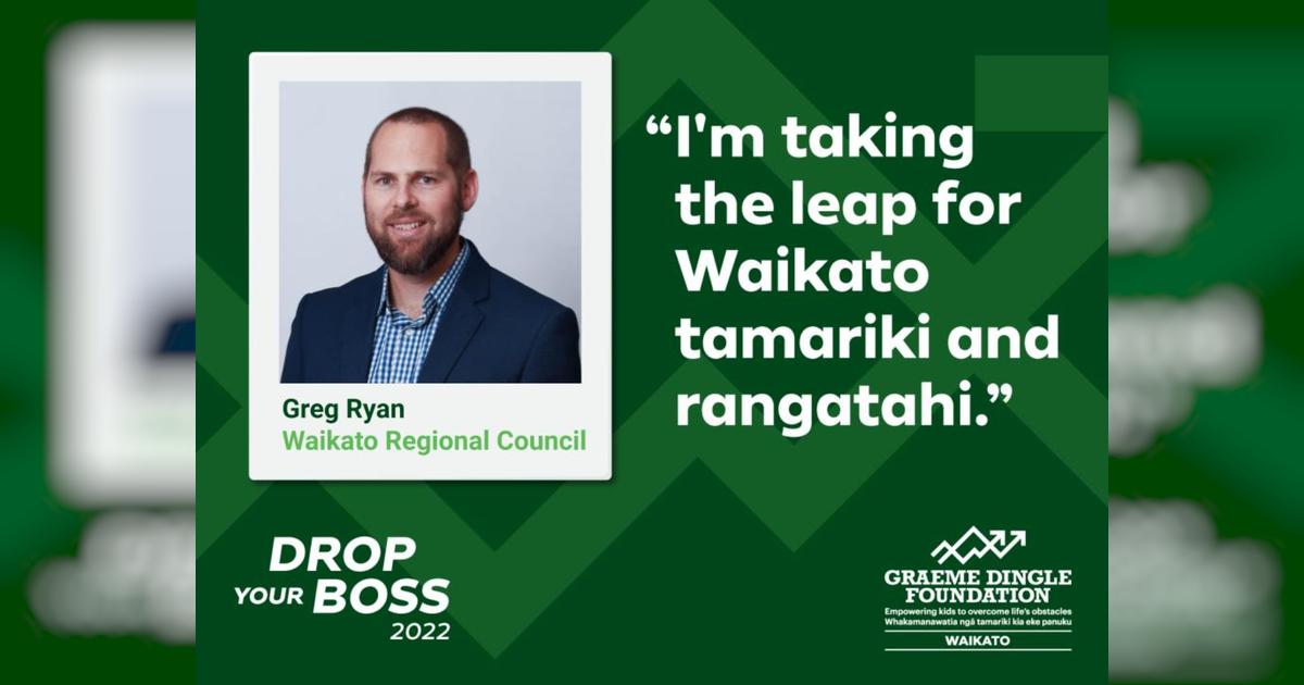 Greg Ryan - Drop Your Boss 2022 - Givealittle