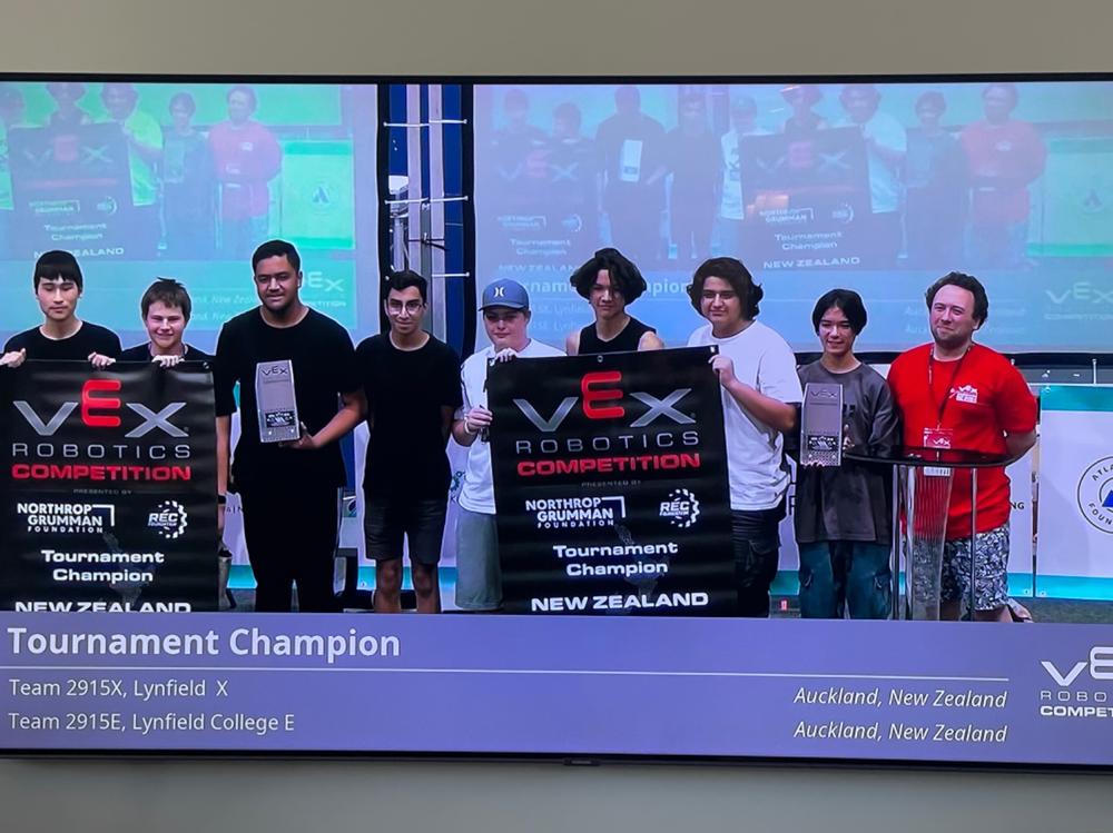 Please help Lynfield College Robotics teams get to the VEX Robotics ...