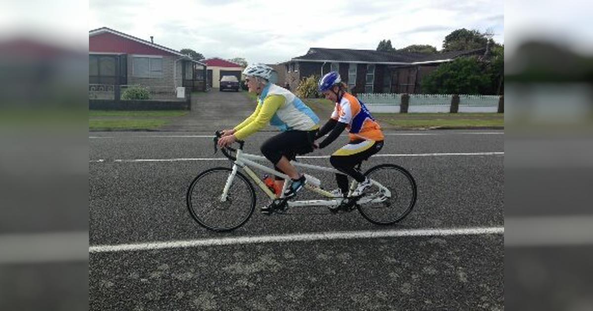 Tandem for blind Cyclist - Givealittle