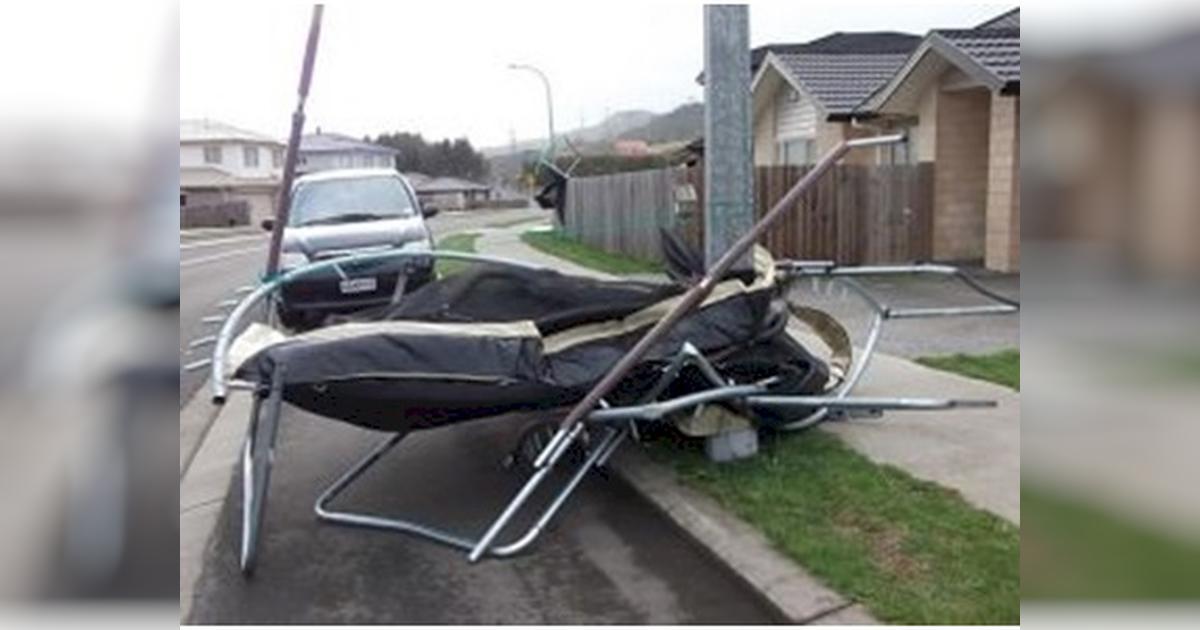 Children's trampoline munted - Givealittle