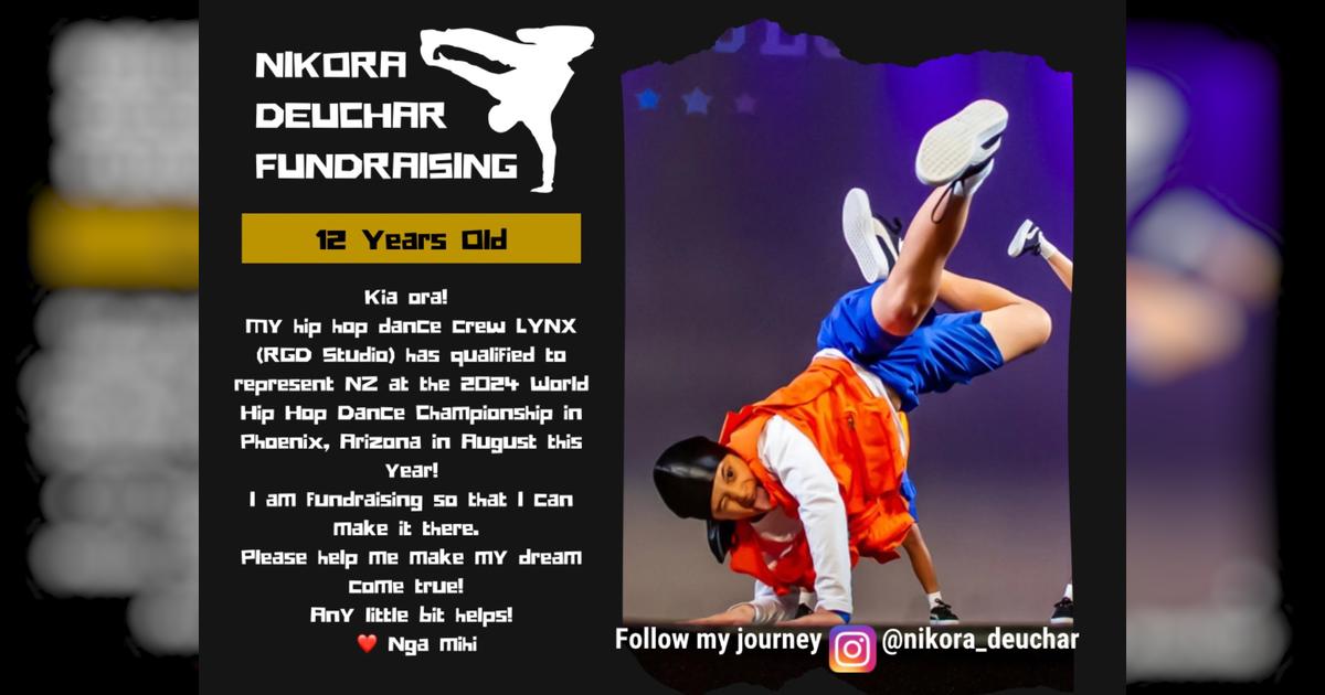 Please support my son, Niko's journey to the 2024 World Hip Hop Dance ...